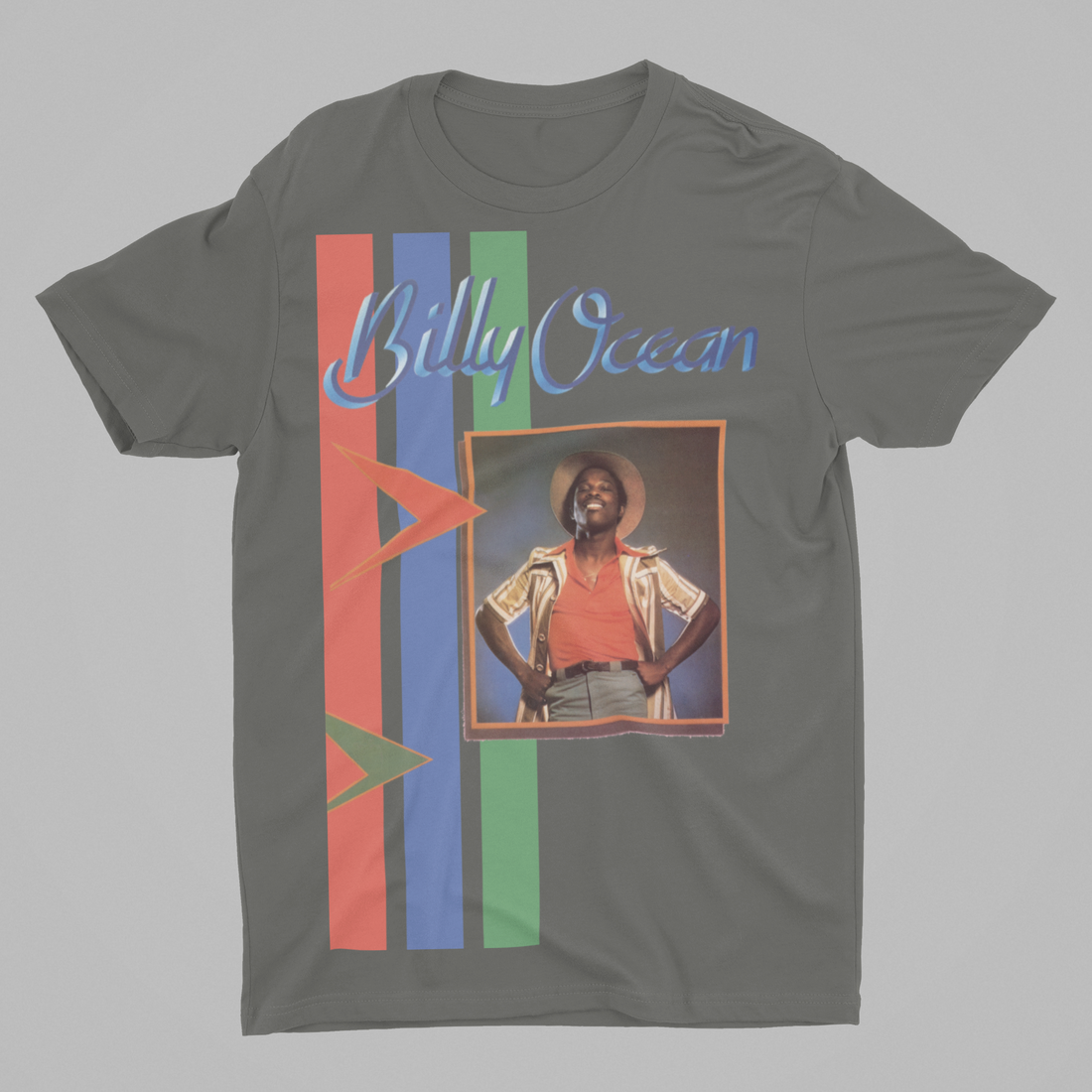 'BILLY OCEAN' - EXPLODED TEESHIRT FRONT PRINT ONLY – BillyOcean